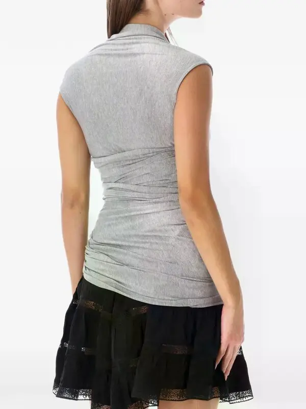 Gimaguas Wrap-style Sleeveless Top