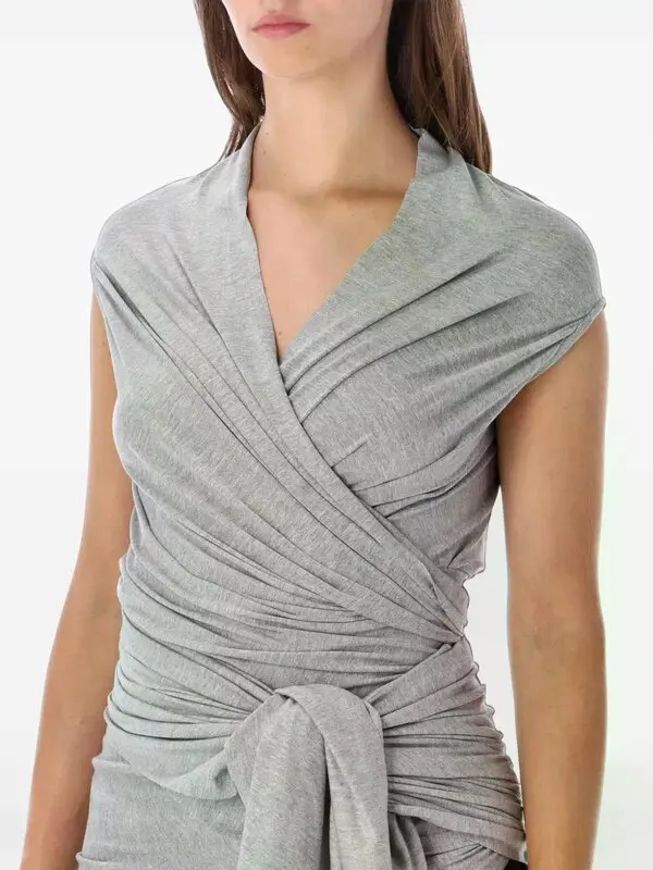 Gimaguas Wrap-style Sleeveless Top