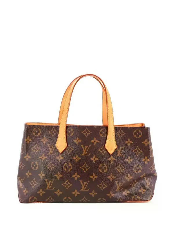 LOUIS VUITTON Wilshire Handbag Monogram Canvas Pm Tote Bag