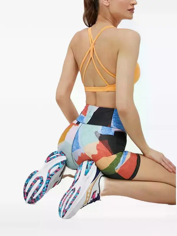 CASALL Abstract-print Cycling Shorts