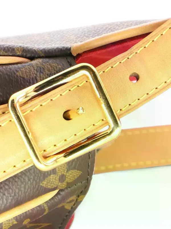 LOUIS VUITTON Tambourin Nm Handbag Monogram Canvas Crossbody Bag