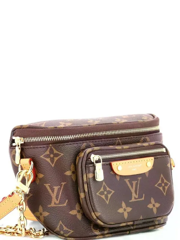 LOUIS VUITTON Bum Bag Monogram Canvas Mini Belt Bag