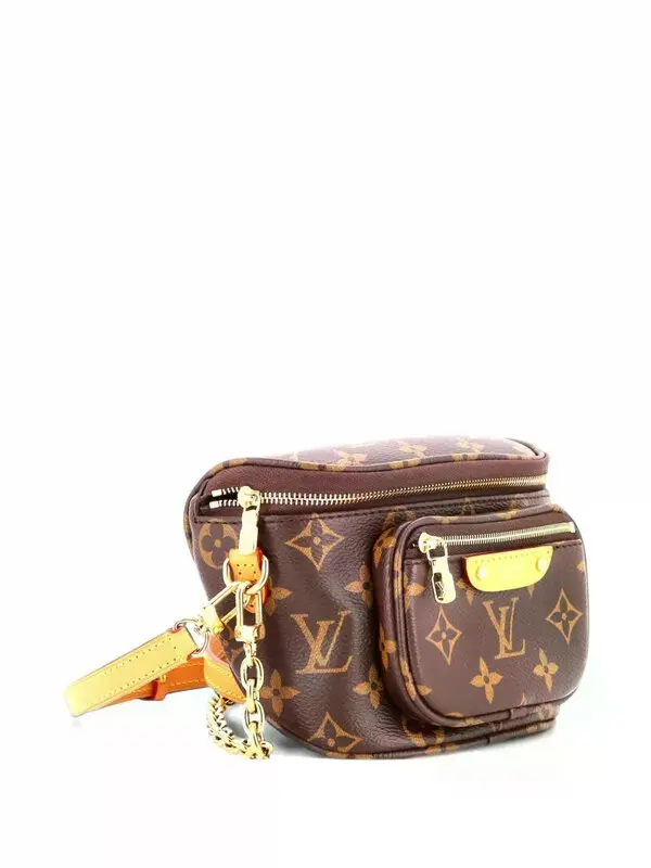 LOUIS VUITTON Bum Bag Monogram Canvas Mini Belt Bag