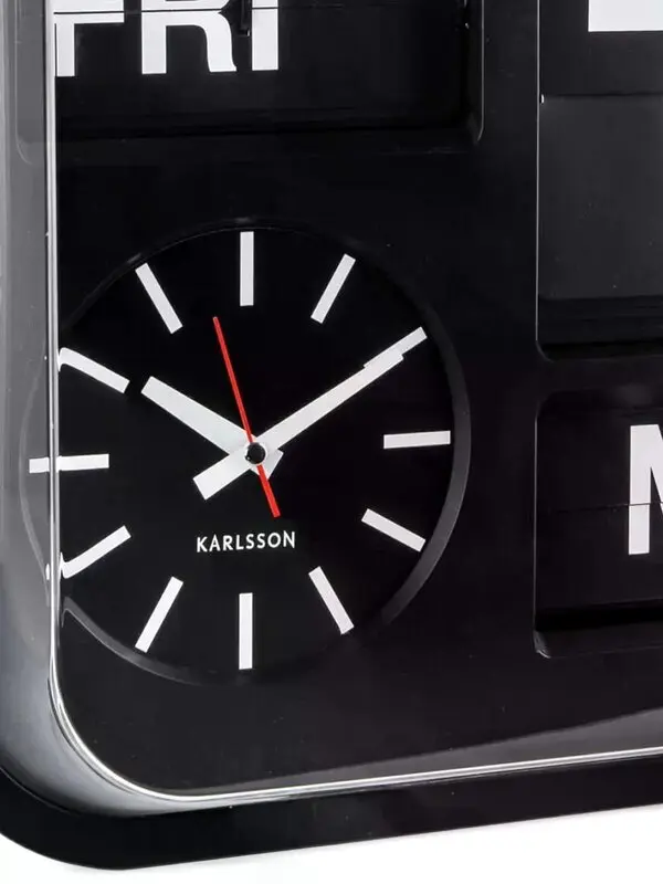 KARLSSON Flip-calendar Wall Clock