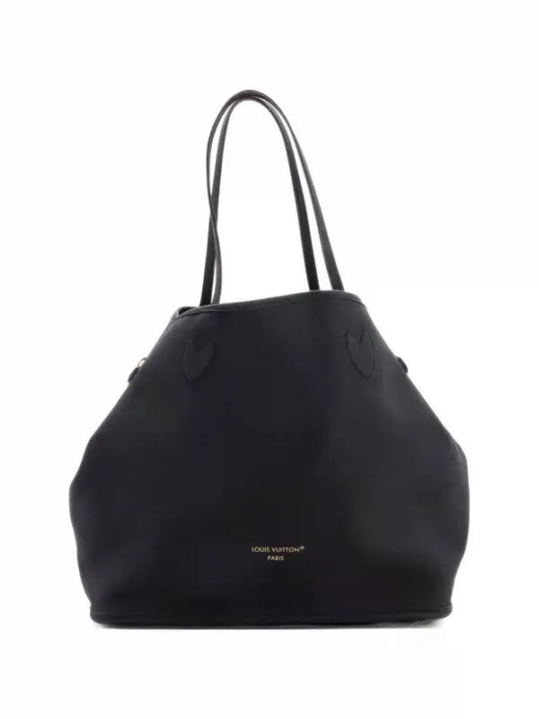 LOUIS VUITTON Neverfull Inside Out Monogram Canvas And Leather Mm Tote Bag - Black