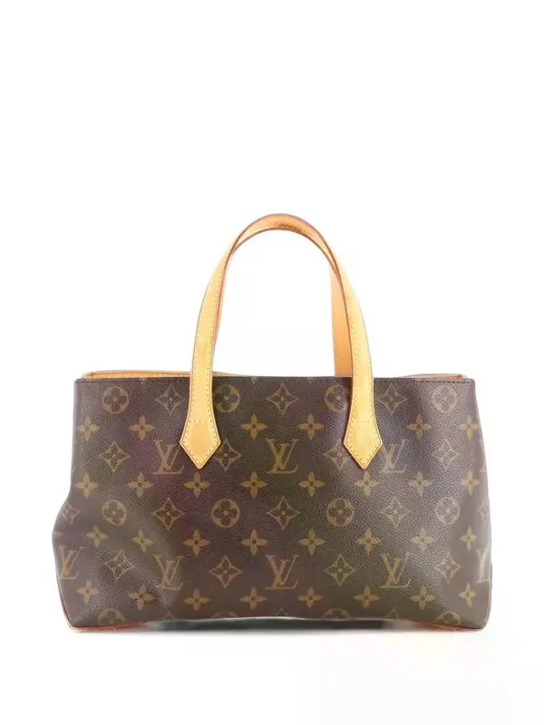 LOUIS VUITTON Wilshire Handbag Monogram Canvas Pm Tote Bag