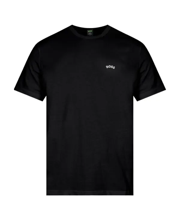 Hugo Boss Curved Logo Crewneck T-shirt