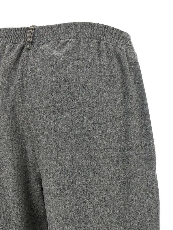Fabiana Filippi Elasticated Waistband Wide Leg Pants - No