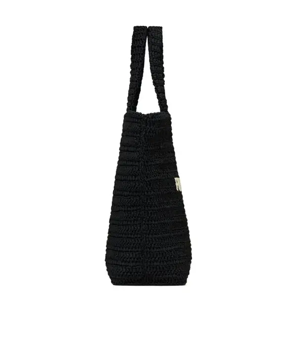 Saint Laurent Rive Gauche Embroidered Tote Bag