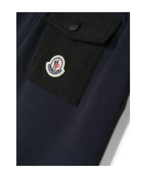 Moncler Logo-embroidered Cotton Tracksuit Set