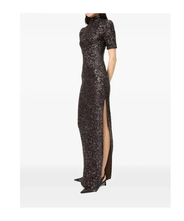 ROTATE BY BIRGER CHRISTENSEN Sequin-embellished Gown