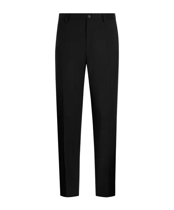 Dolce & Gabbana Wool Gabardine Trousers