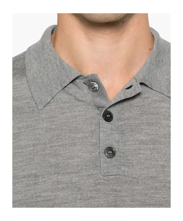 LANVIN Long-sleeve Polo Shirt