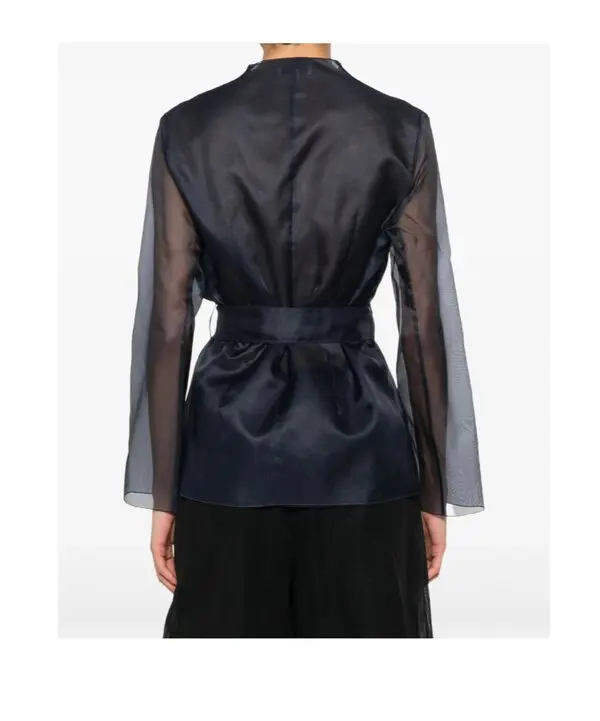 Antonelli Firenze Wrap-style Tie-waist Casual Jacket