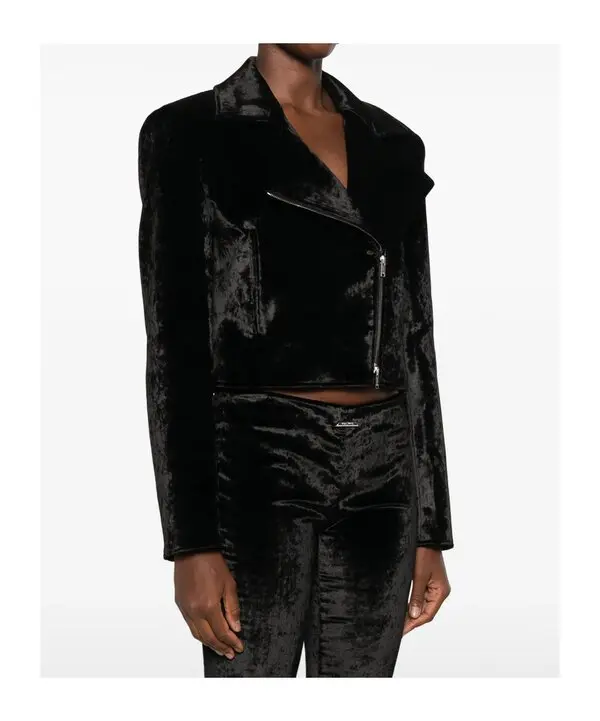 DONDUP Collared Zip-up Casual Jacket