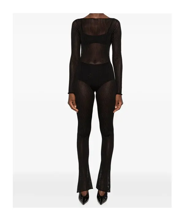DONDUP Ribbed Knit Bodysuit