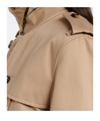 Burberry Cotton Gabardine Trench Coat