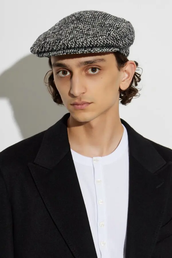 Dolce & Gabbana Dolce Gabbana Flecked Flat Cap