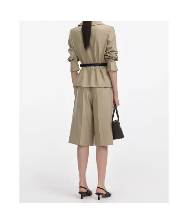 SELF-PORTRAIT Twill Playsuit