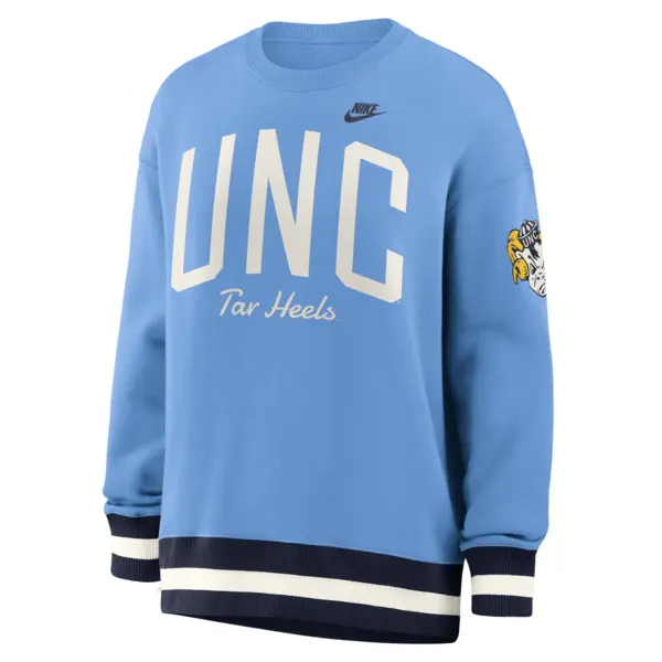 Nike North Carolina Legacy College Pullover Crew - Blue