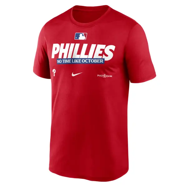 Nike Philadelphia Phillies 2026 Postseason Authentic Collection Legend Dri-fit Mlb T-shirt - Red