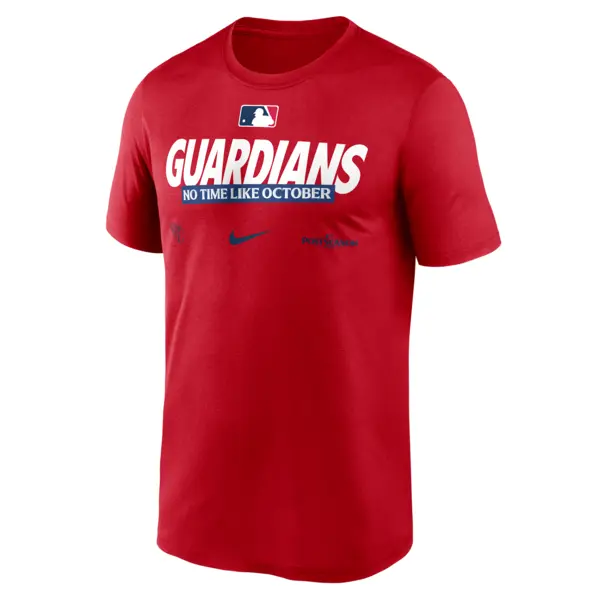 Nike Cleveland Guardians 2026 Postseason Authentic Collection Legend Dri-fit Mlb T-shirt - Red