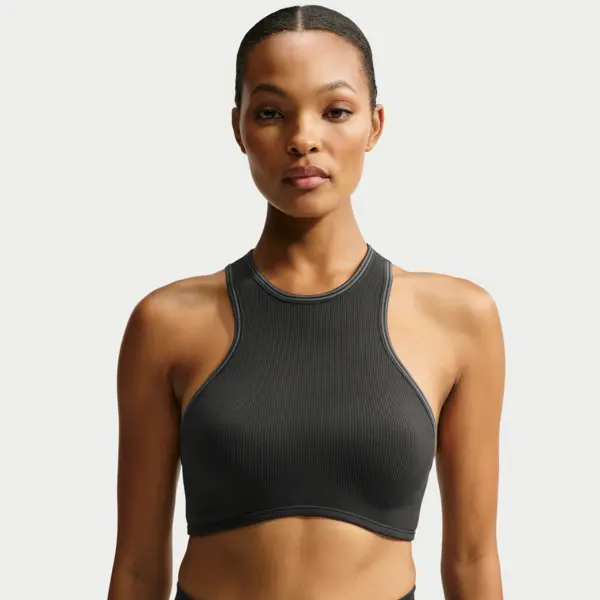 Nike Skims Ribbed Seamless Racerneck Bra