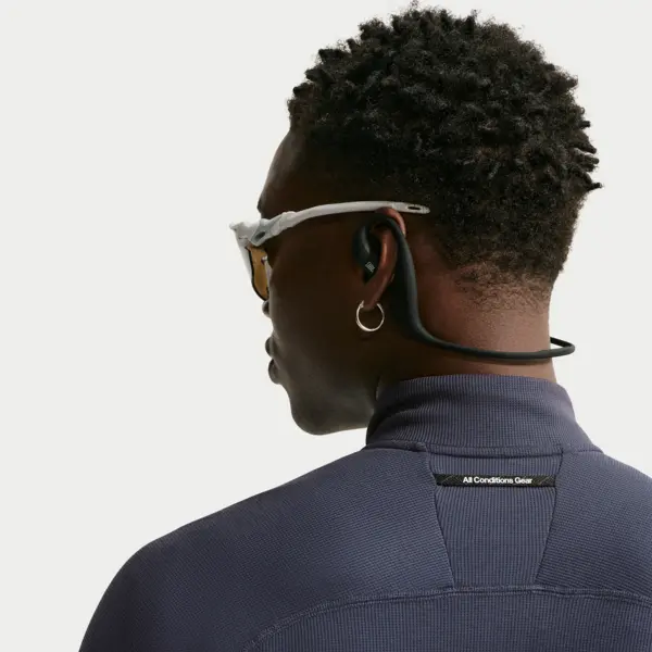 Nike Dri-fit Mid-layer 1/4-zip Trail Running Top