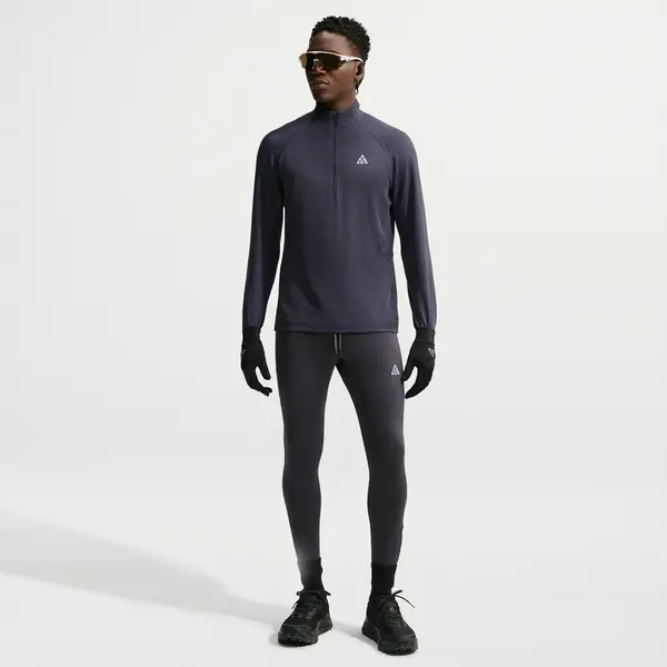 Nike Dri-fit Mid-layer 1/4-zip Trail Running Top