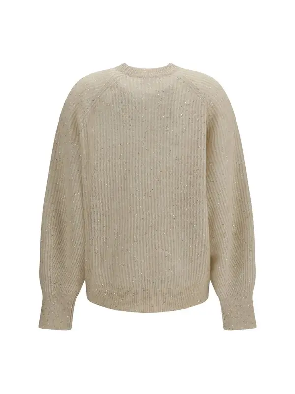 Brunello Cucinelli Mohair-blend Crewneck Sweater