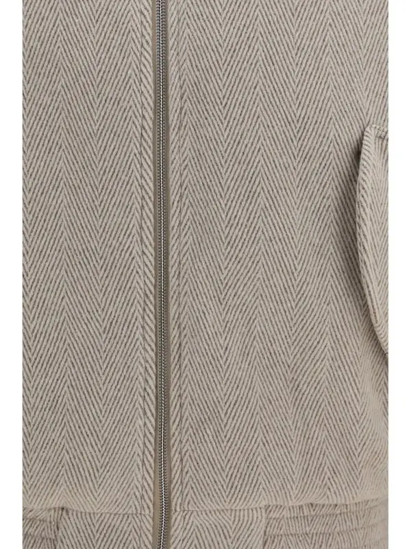 Jacquemus Le Bomber Losange - Cream