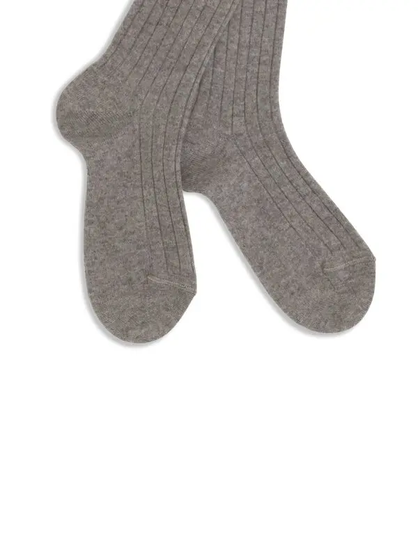 Brunello Cucinelli Ribbed Cashmere Socks