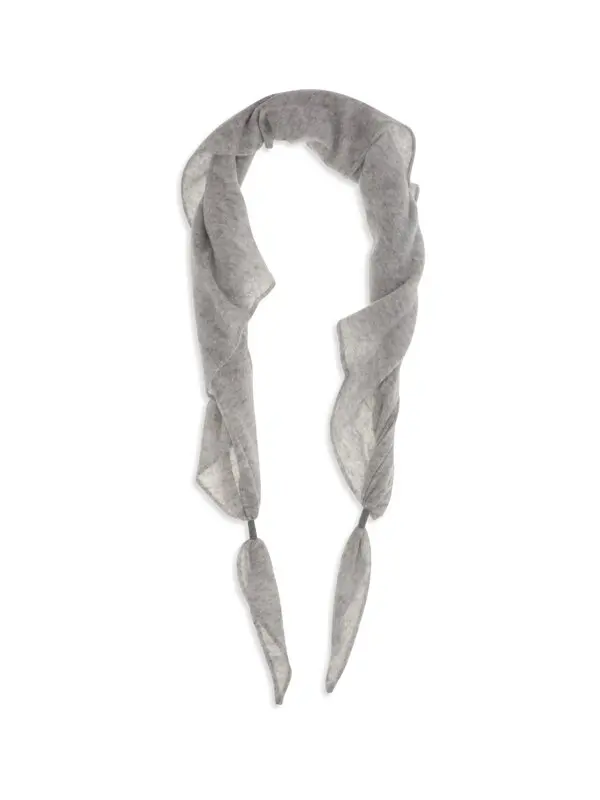 Brunello Cucinelli Cashmere Scarf With Monile Details