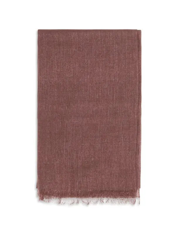 Brunello Cucinelli Silk And Cashmere Scarf - Multicolor