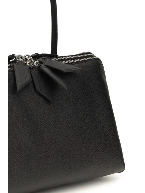 Attico L’altra Di Milano Shoulder Bag - Black