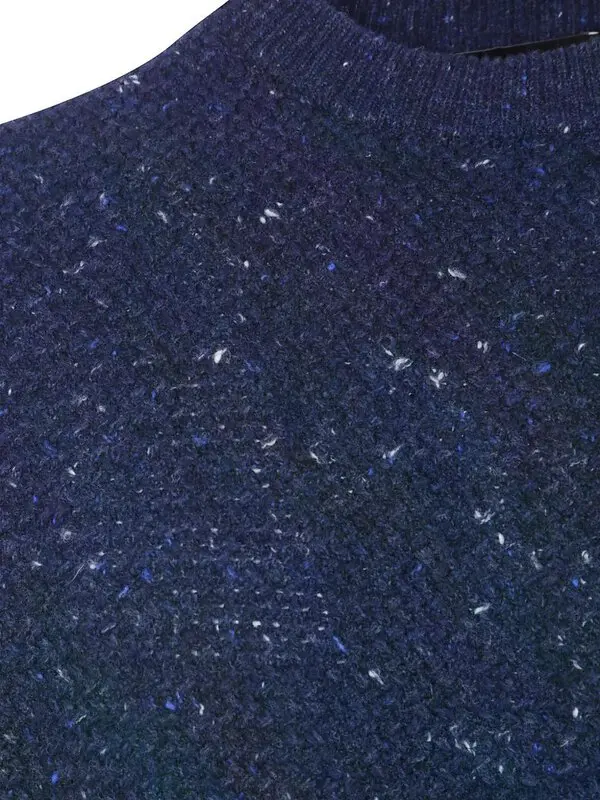 FILIPPO DE LAURENTIIS Mélange-effect Wool Sweater
