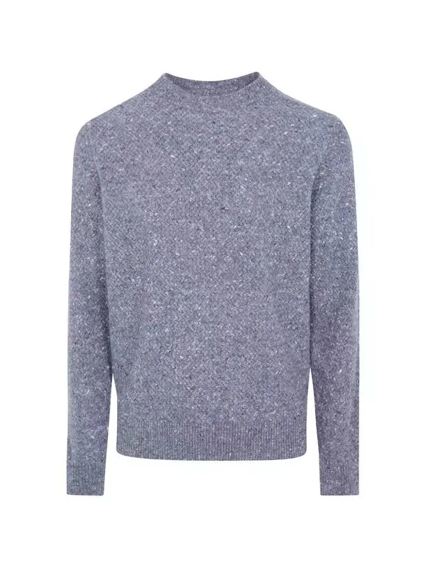 FILIPPO DE LAURENTIIS Crew-neck Bouclé Sweater