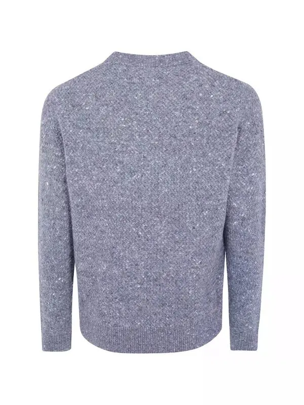 FILIPPO DE LAURENTIIS Crew-neck Bouclé Sweater