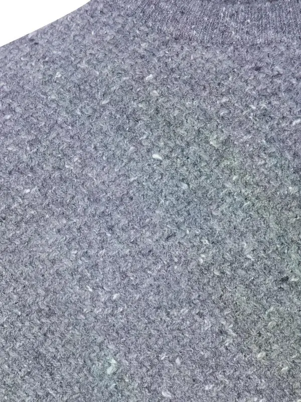 FILIPPO DE LAURENTIIS Crew-neck Bouclé Sweater