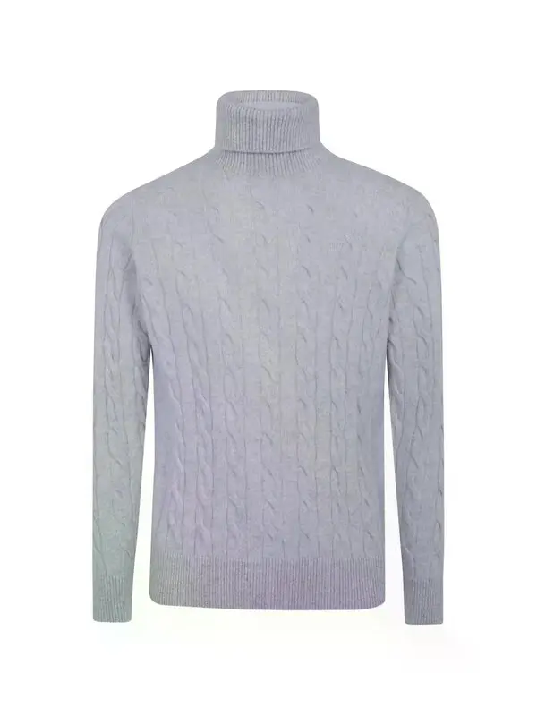 FILIPPO DE LAURENTIIS Cable-knit Roll-neck Sweater