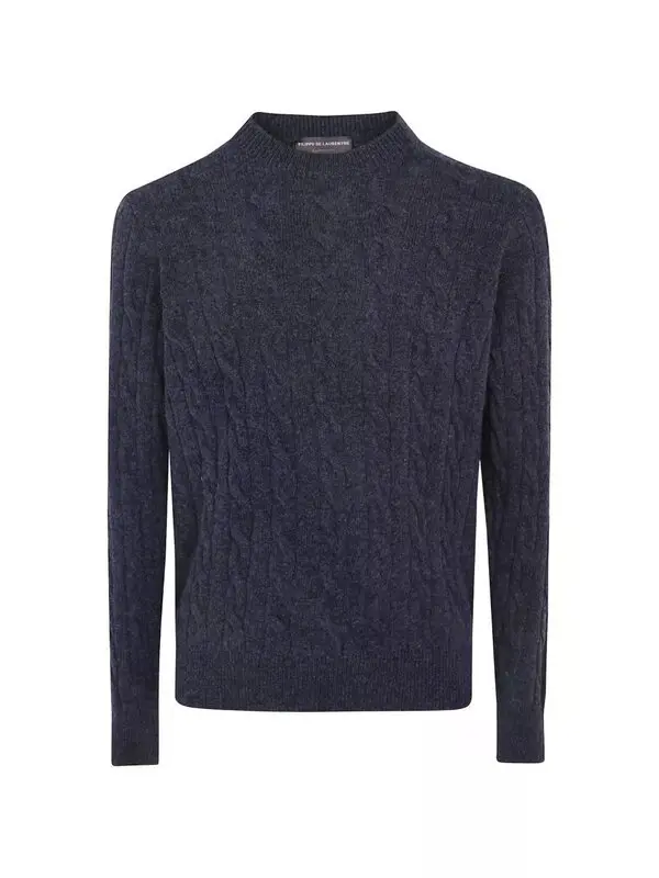 FILIPPO DE LAURENTIIS Cable-knit Wool Sweater