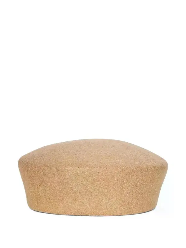 Ruslan Baginskiy Logo-embroidered Felt Pillbox Beret