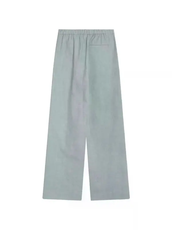 Loulou De Saison Pleated Palazzo Pants - Grey