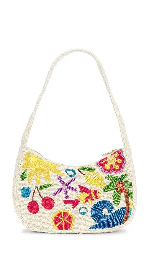 8 Other Reasons Beaded Sea Shoulder Bag In Multi