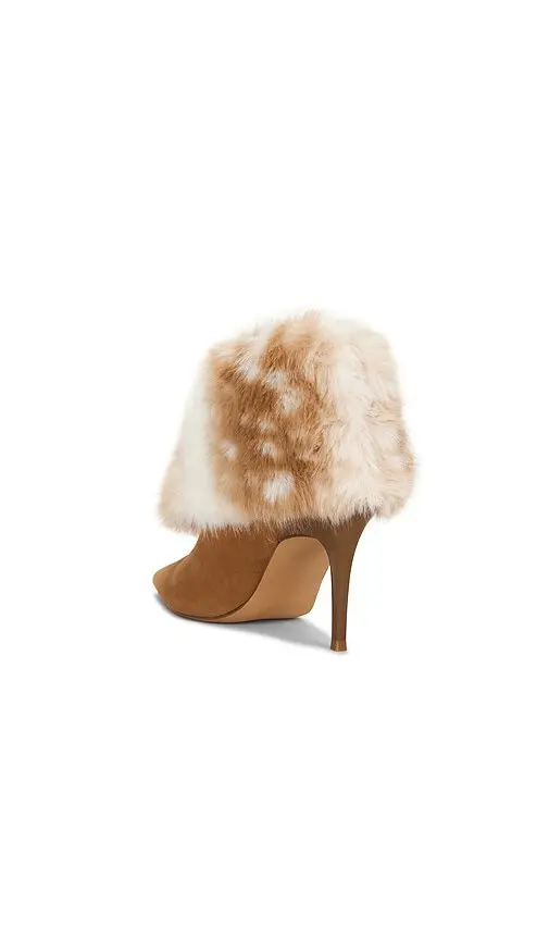 Steve Madden Enella Faux Fur Boot In Tan