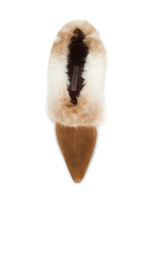 Steve Madden Enella Faux Fur Boot In Tan