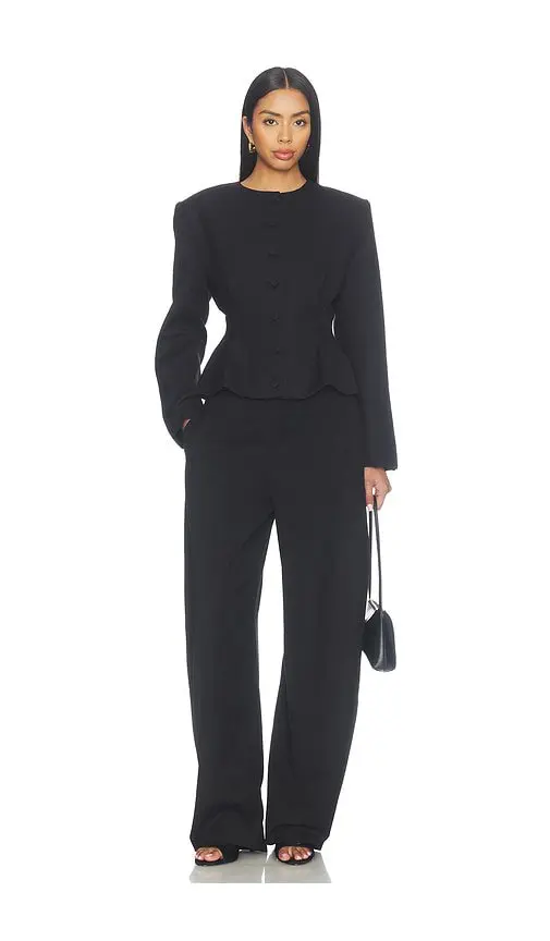 AEXAE Wool Contoured Jacket