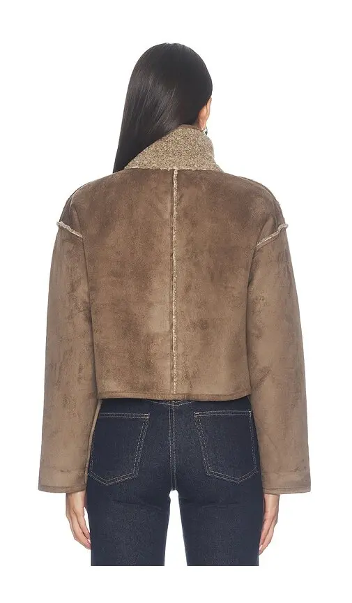 Velvet By Graham & Spencer Esme Jacket In Brown