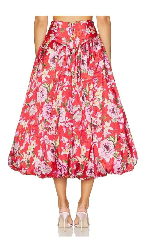 PatBO Peony Midi Skirt