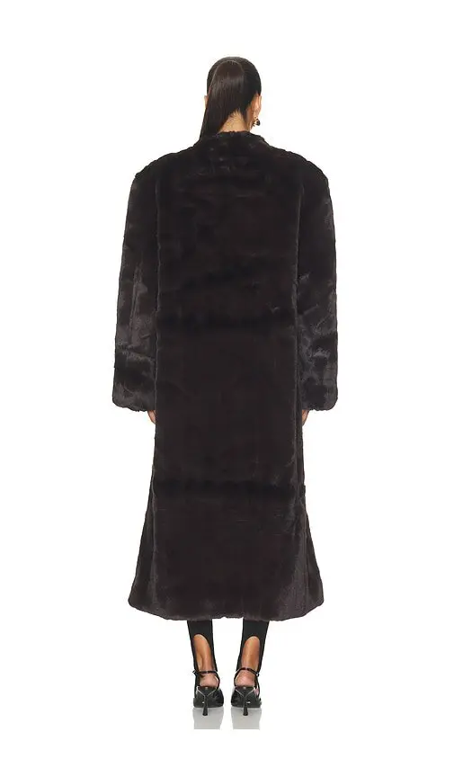 Source Unknown Dhanila Faux-fur Coat
